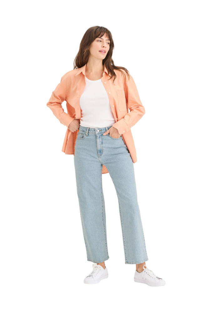 Pantalón Mujer Sutter 5-Pocket High Straight Fit A4823-0036|Dockers ...