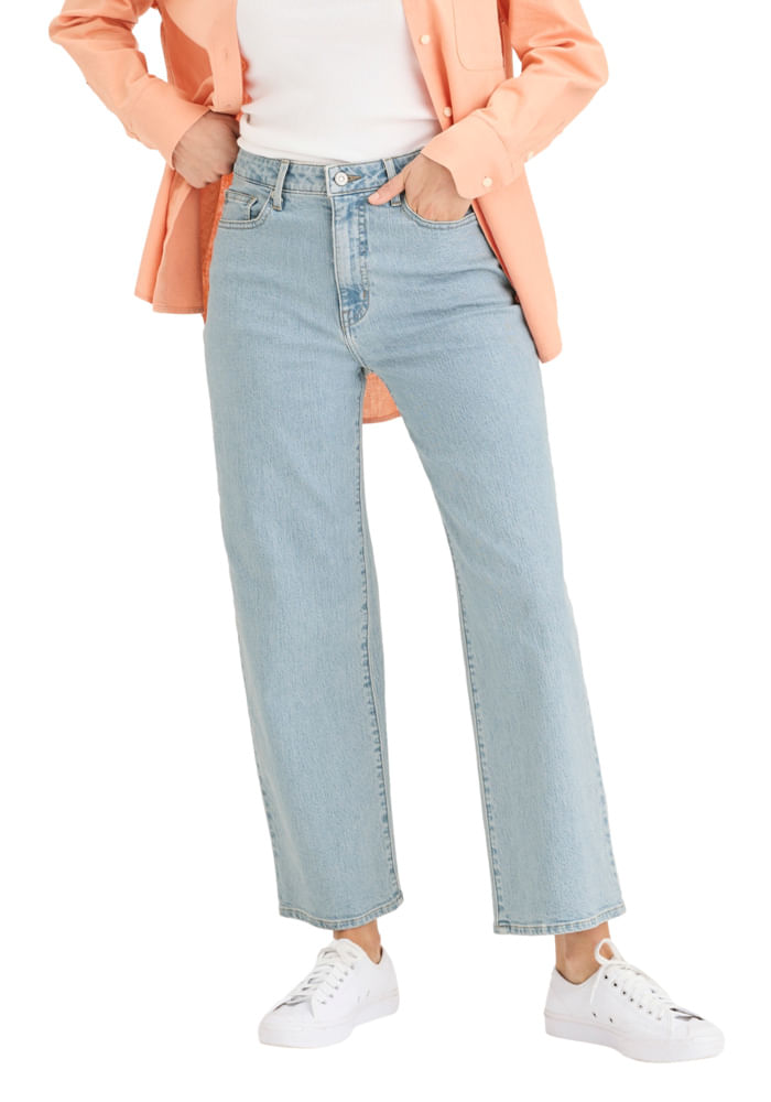 Pantalón Mujer Sutter 5-Pocket High Straight Fit A4823-0036|Dockers ...